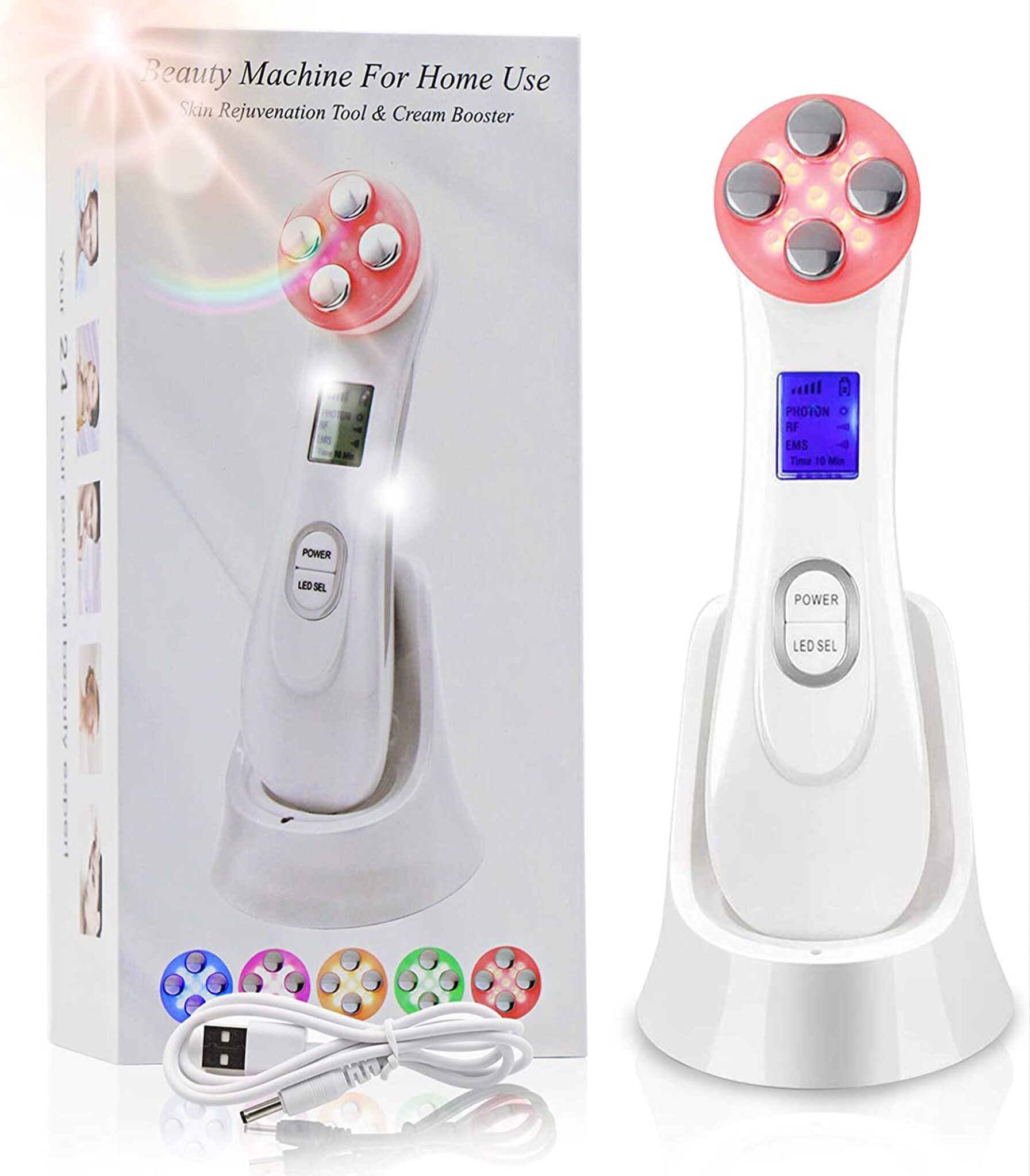 5 in 1 RF Skin Tightening Facial Skin Rejuvenation Device – A ...