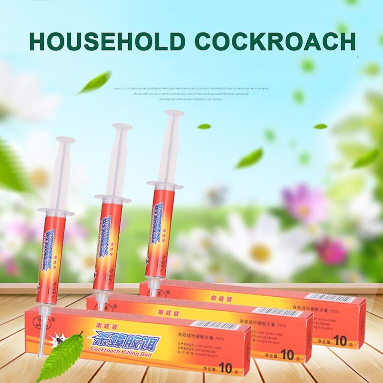3pcs Bait Fipronil Safe Insecticide Efficient Powerful Cockroach ...