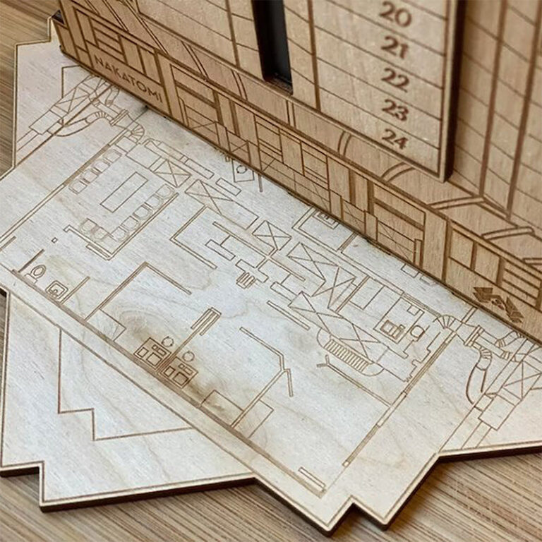 Wooden Advent Calendar Bomb Calendar – Reinsho