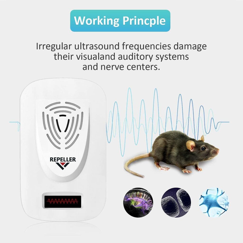 Ultrasonic Mouse Repellent, Ultrasonic Mouse Repellent Device Anti ...