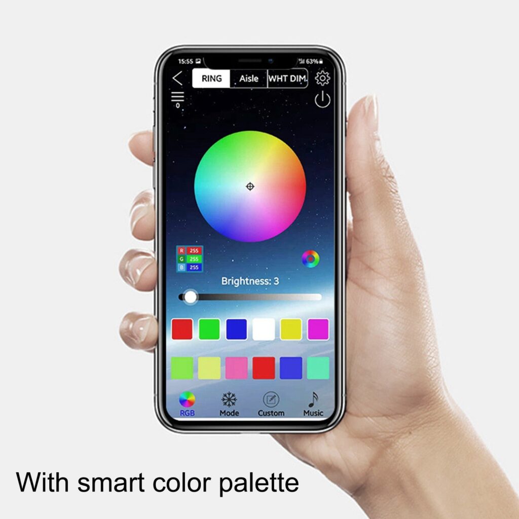 RGB Musical Note Atmosphere Lights – Reinsho